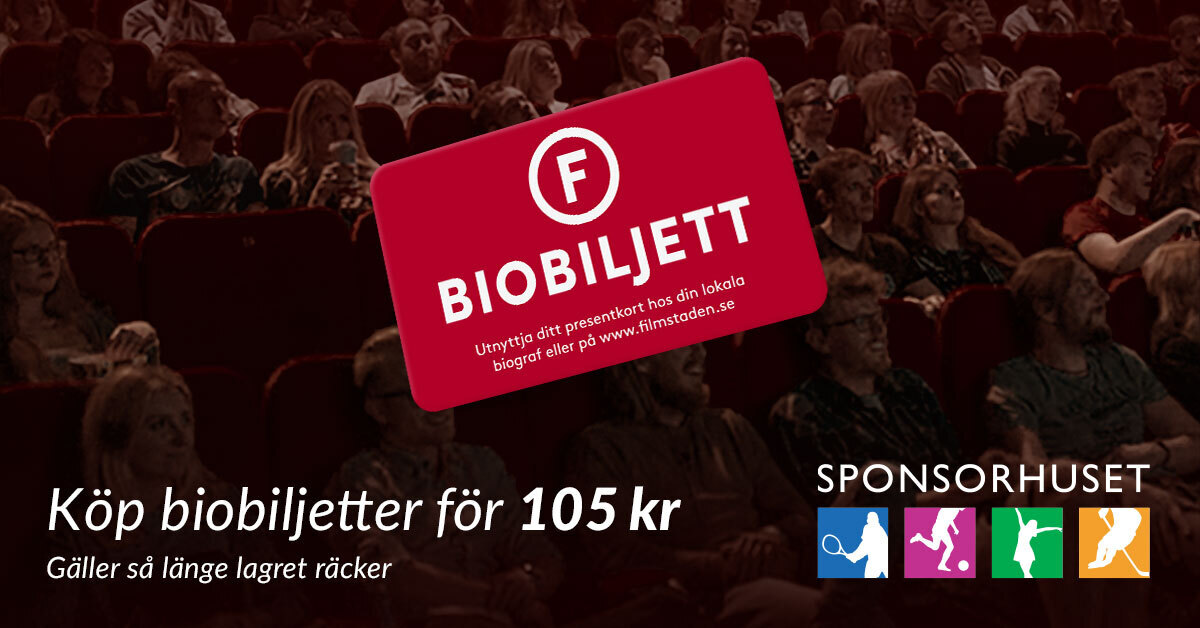 Billiga biobiljetter via Sponsorhuset! | Djurskyddet Kattfotens katthem